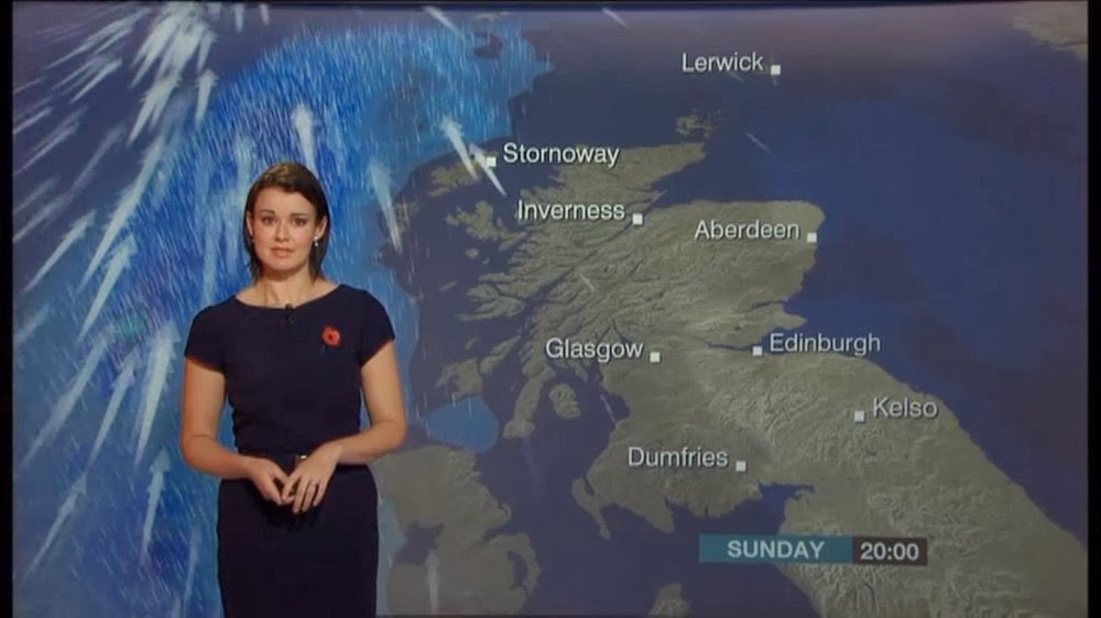 UK Regional News Caps: Gillian Smart - BBC Reporting Scotland Weather
