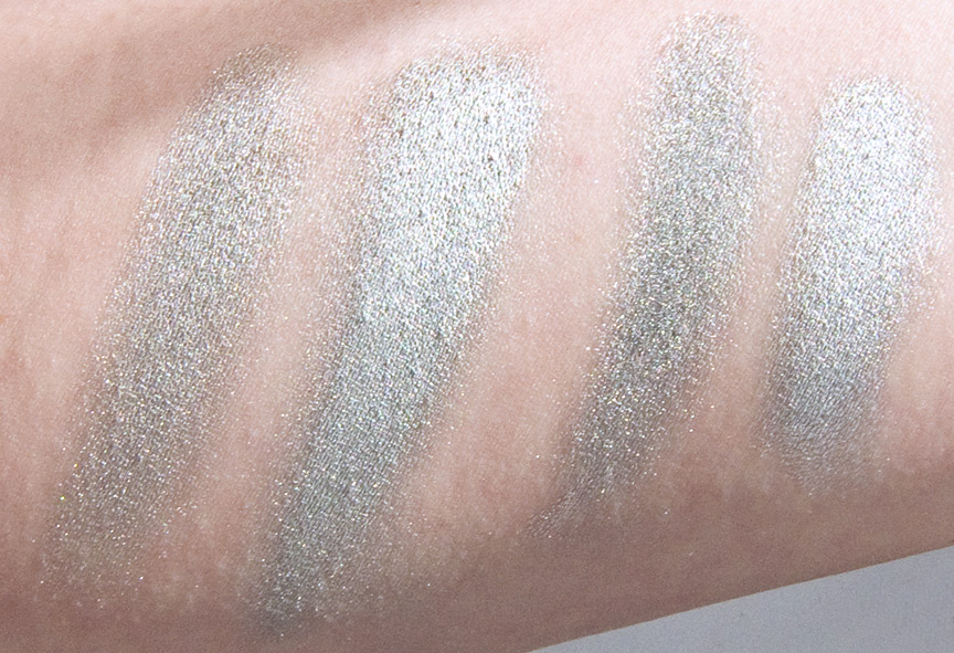 WARPAINT and Unicorns: Dare to Compare: MAC Silver Pigment v.s. Mehron ...