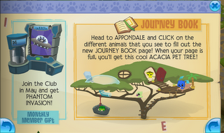 Animal Jam Freeze :3: Monthly gift and Appondale Journey Book