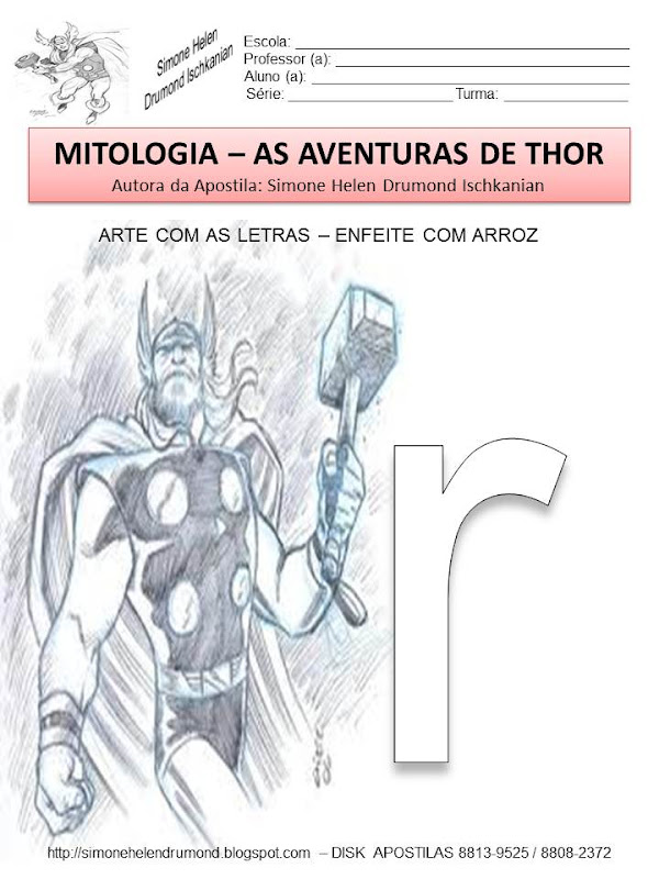 Simone Helen Drumond : THOR (MITOLOGIA) ALFABETO