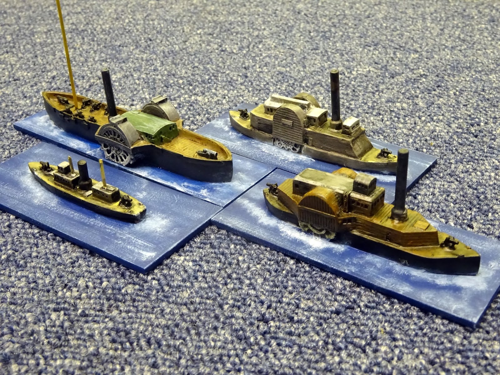 Steve's Random Musings on Wargaming and other stuff...: Brown water ...