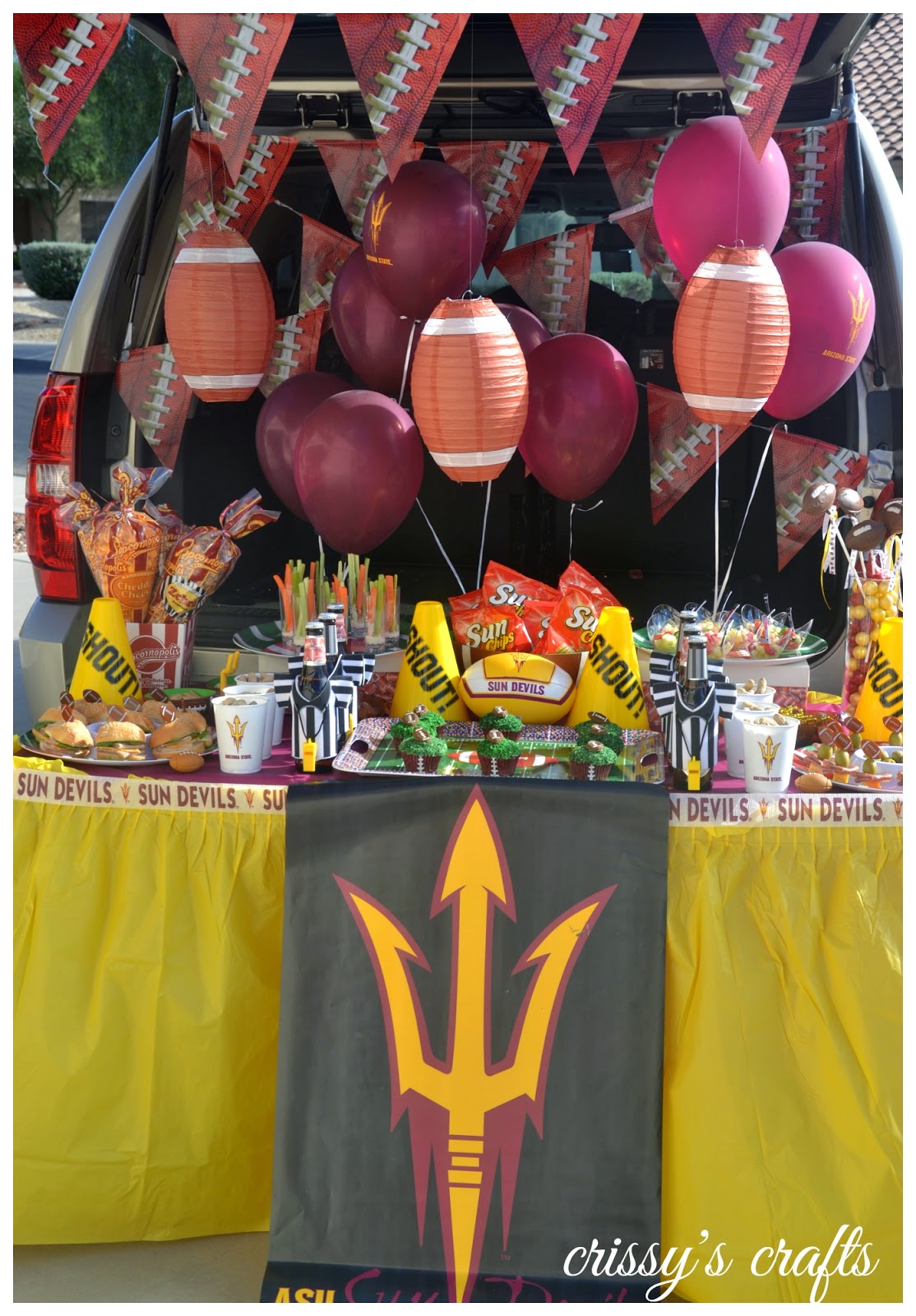 Crissy's Crafts: ASU Tailgate Party