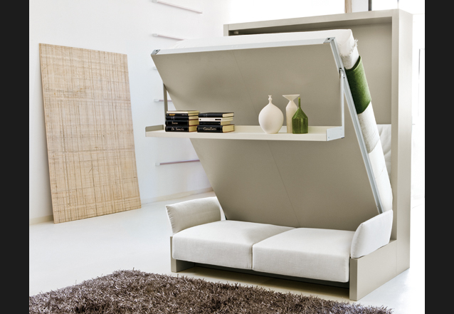 Muebles multifuncionales para espacios reducidos.Muebles convertibles