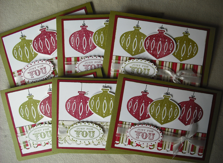 A Moment in Time: Bauble Cards