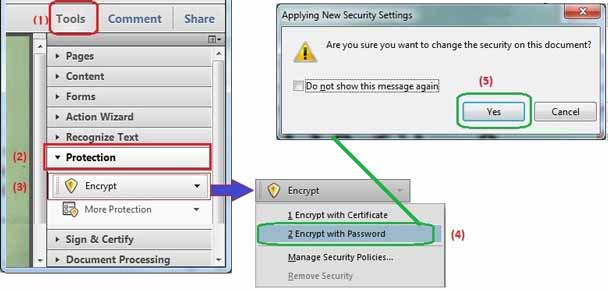 How to Easily Password Protect PDF or Encrypt PDF in Acrobat ...