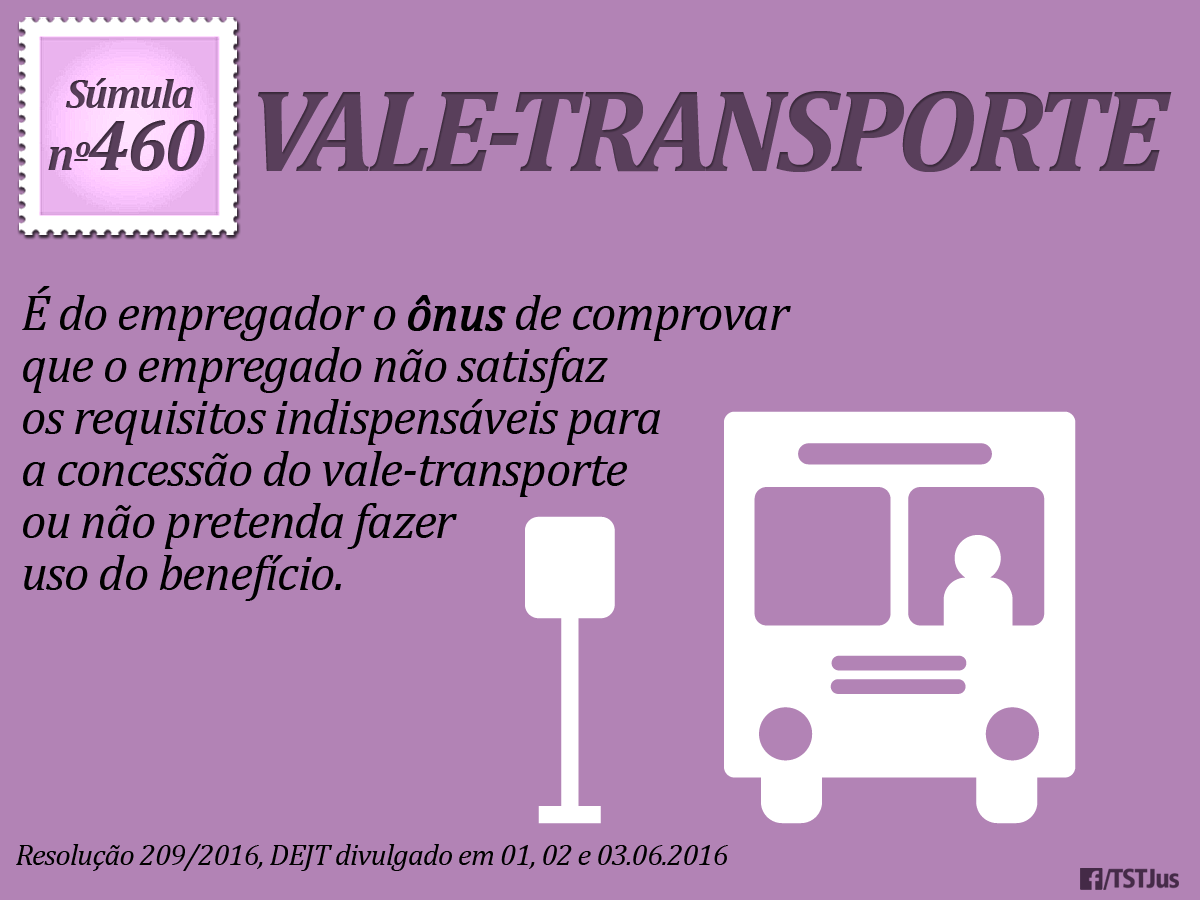 SINDECC: Direito do Trabalho: VALE-TRANSPORTE