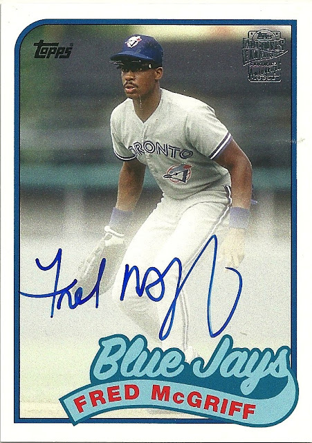 The Snorting Bull: 2013 Topps Archives Fred McGriff Autograph