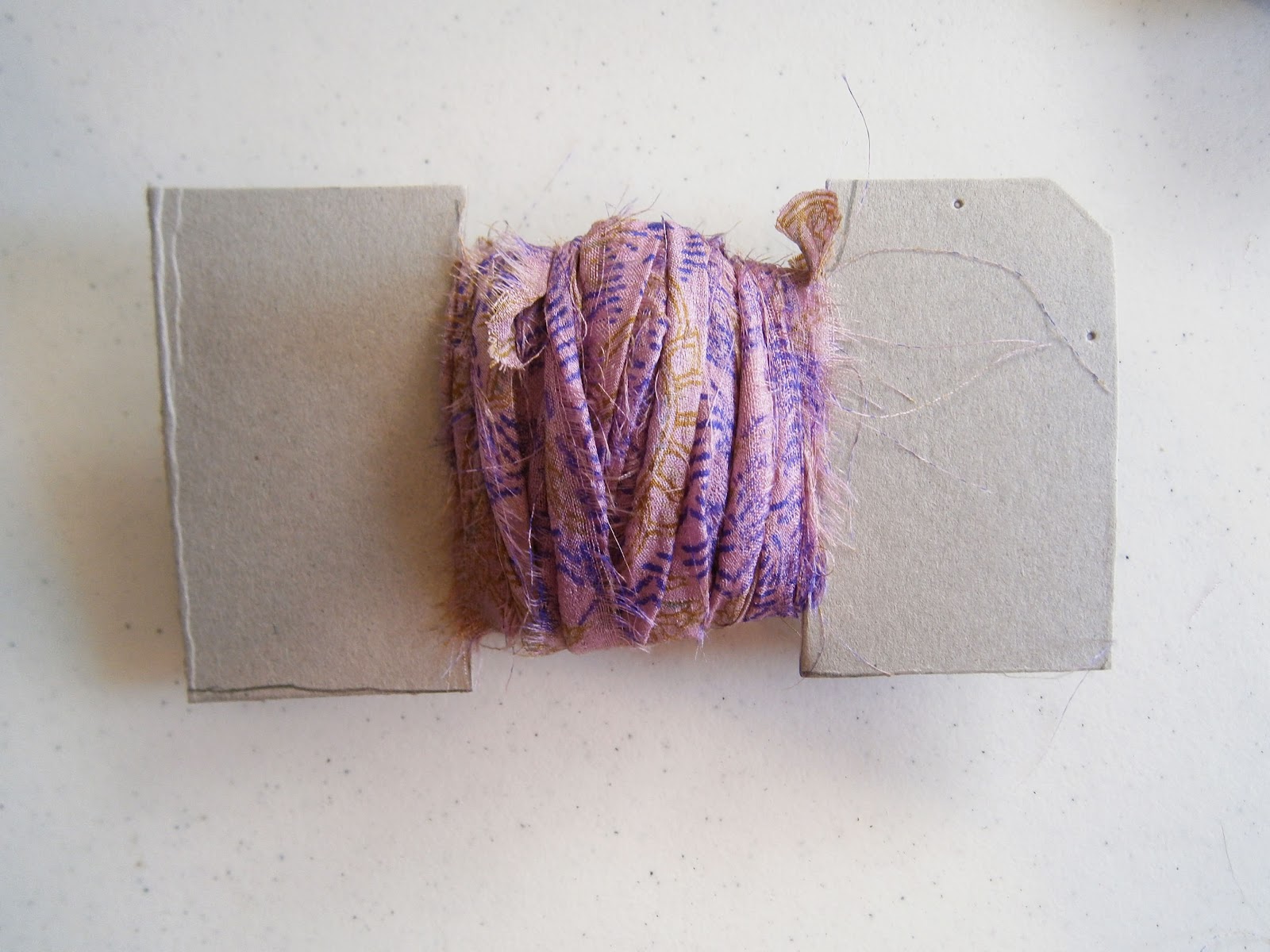 .: How to make a unique upcycled spool and gift wrapping ribbon