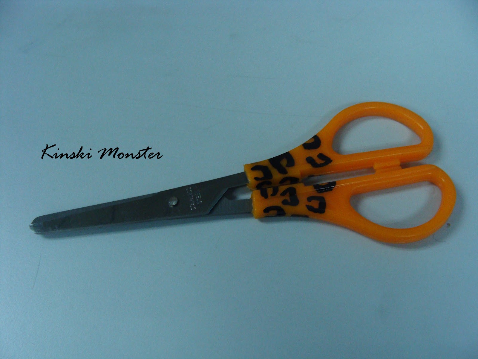Kinski Monster: DIY: Leopard Scissors