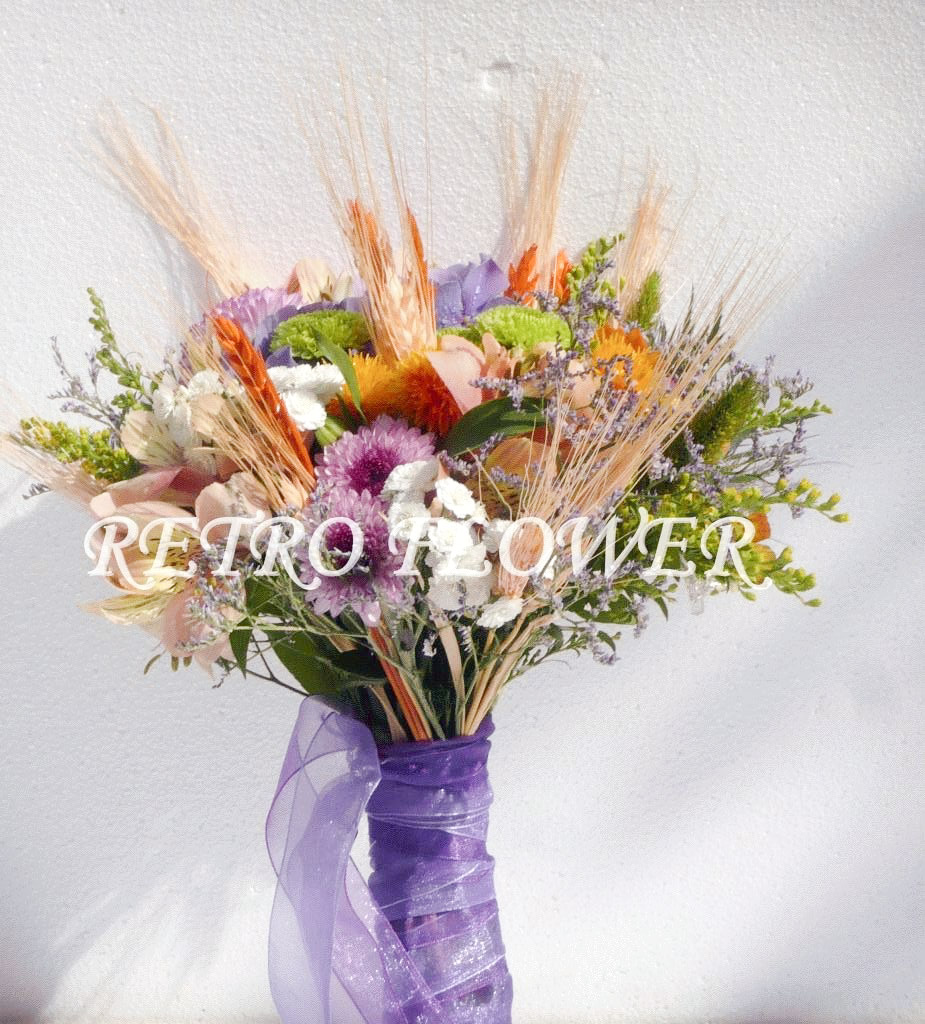 Nunta cu flori de camp | Aranjamente florale Bucuresti