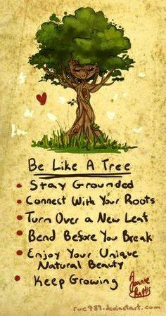 Parenting With a Smile: Be Like a Tree