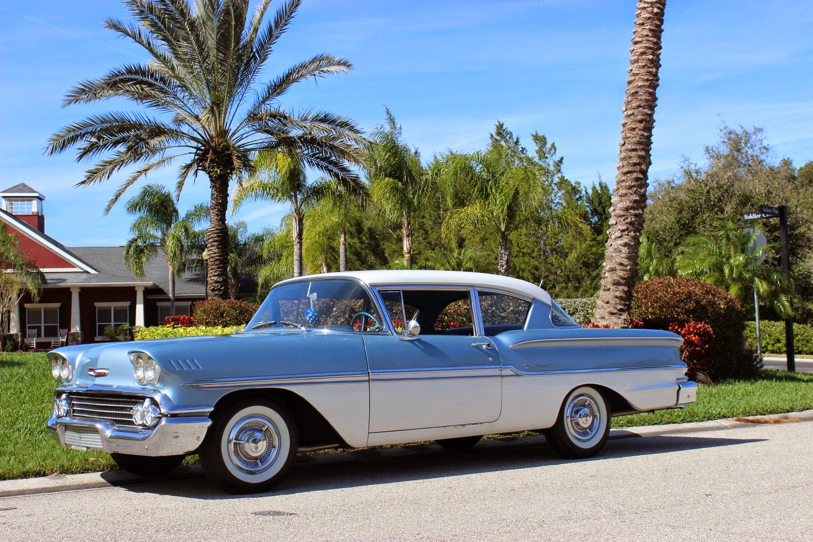 All American Classic Cars: 1958 Chevrolet Biscayne 2-Door Sedan