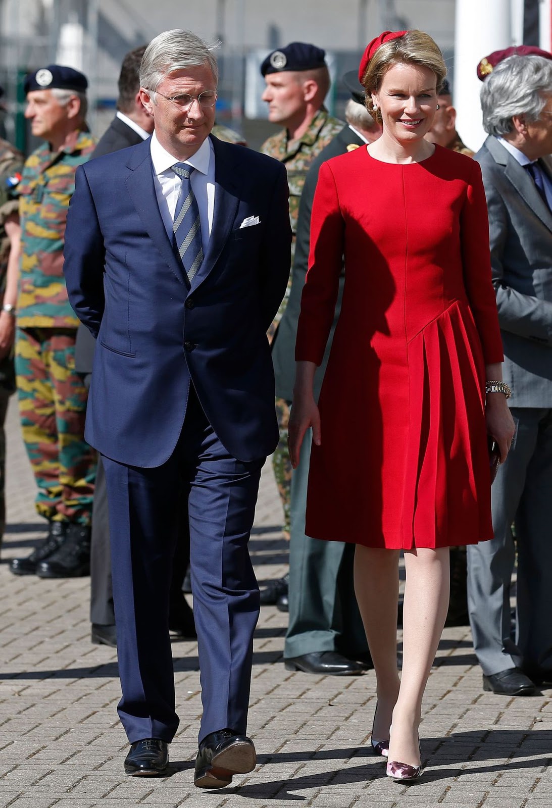 Queen Mathilde: Fashion Flashback: Daytime Dresses
