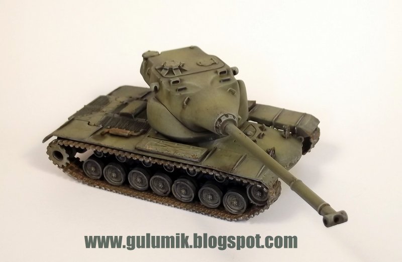 Gulumik Military Models: T-58 US Heavy Tank 1/72 - Gallery