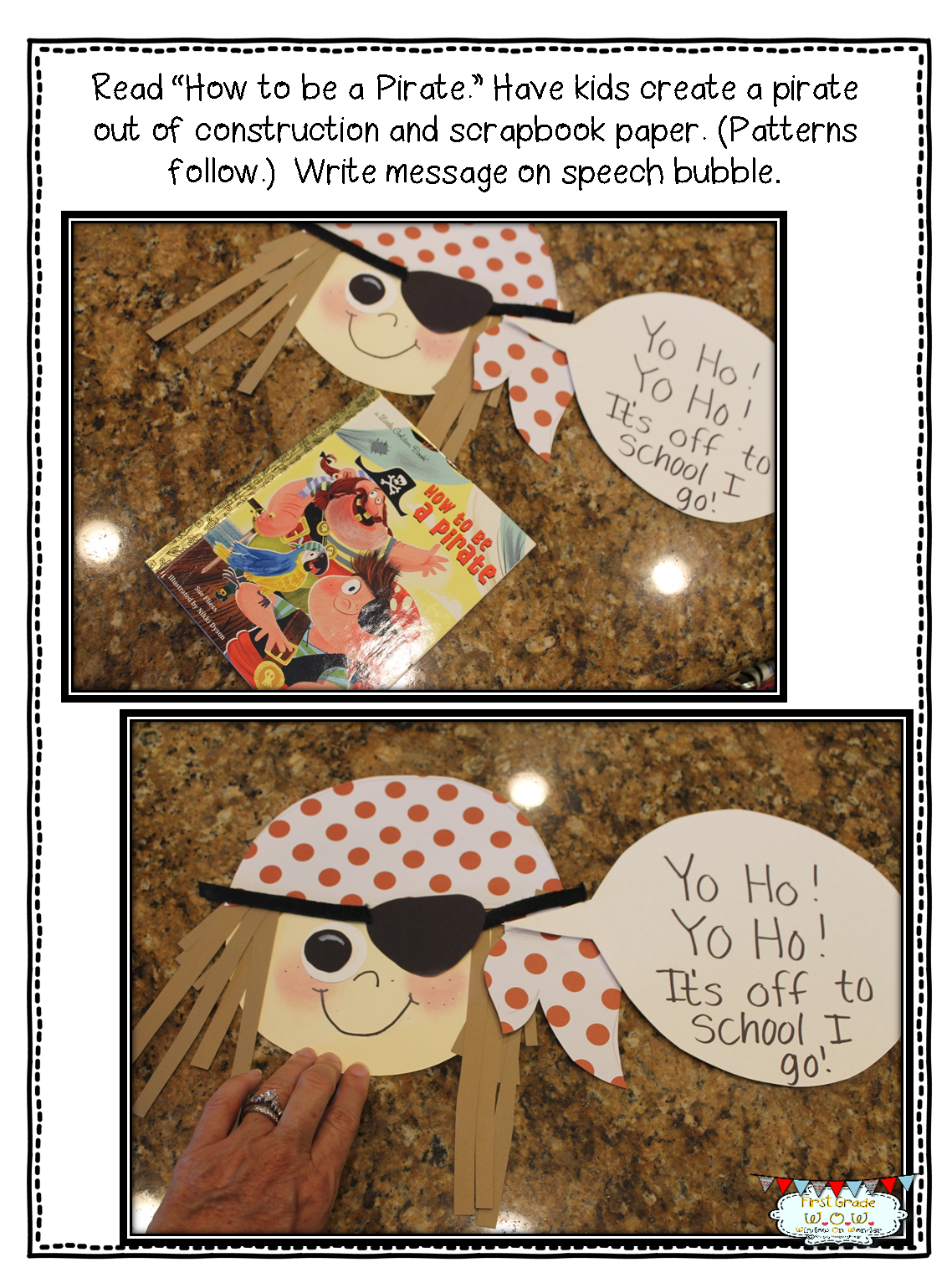 First Grade Wow: AARGH you ready for a new school year? Pirate Unit and ...