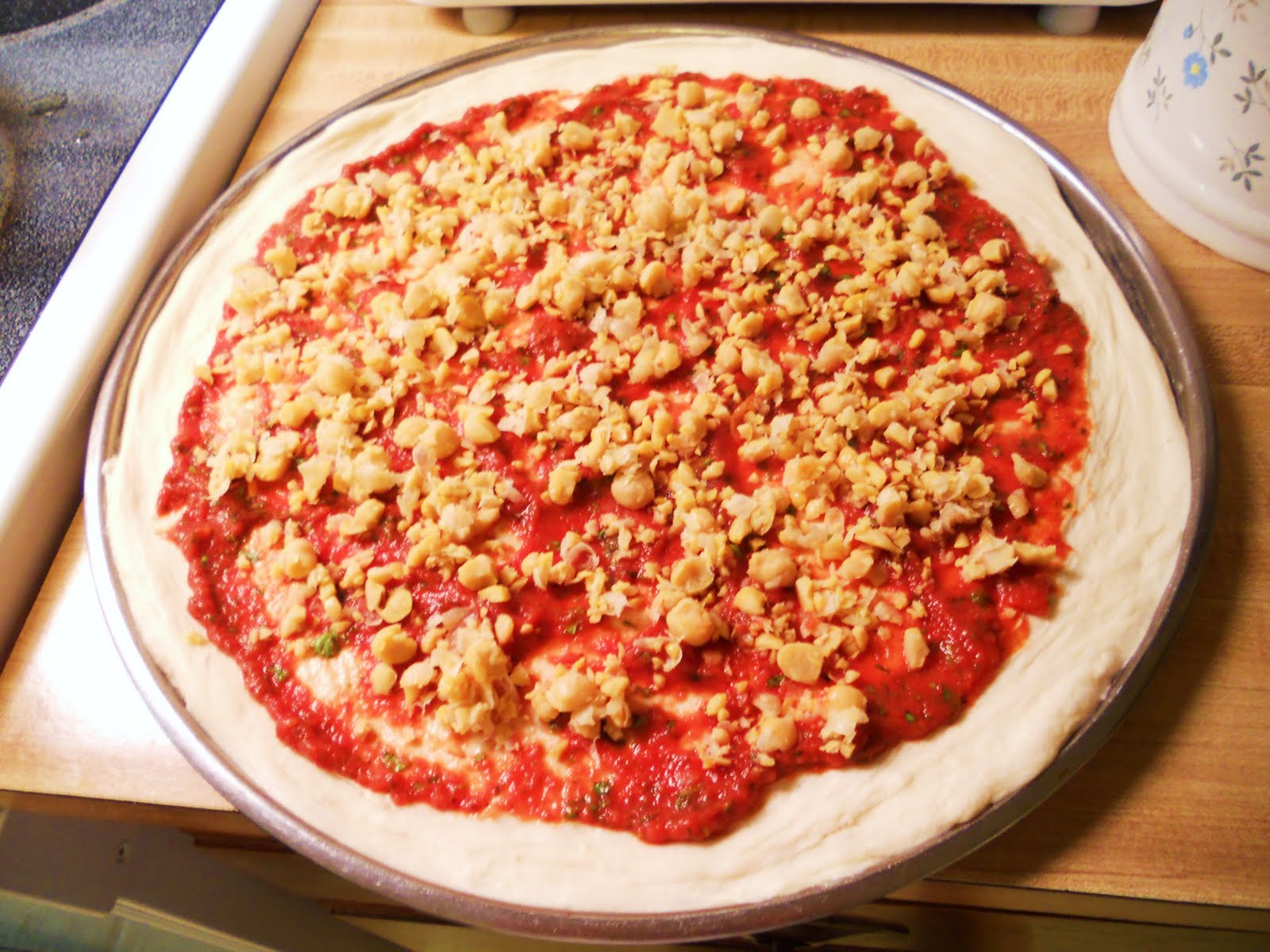 Veg-Bergers: Rockin' Moroccan Pizza