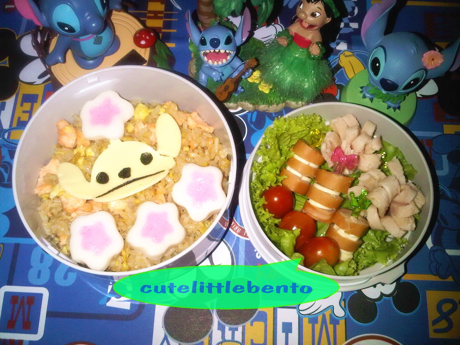 Cute Little Bento: Stitch Day ,,, Bento # 27
