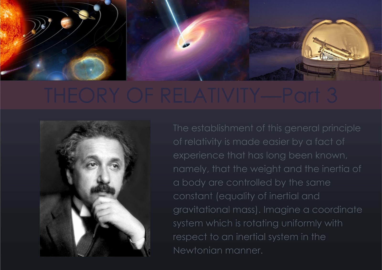 My Science Heroes: Einstein - What is the Theory of Relativity Part 3