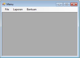 Membuat Menu Bar dan Toolbar