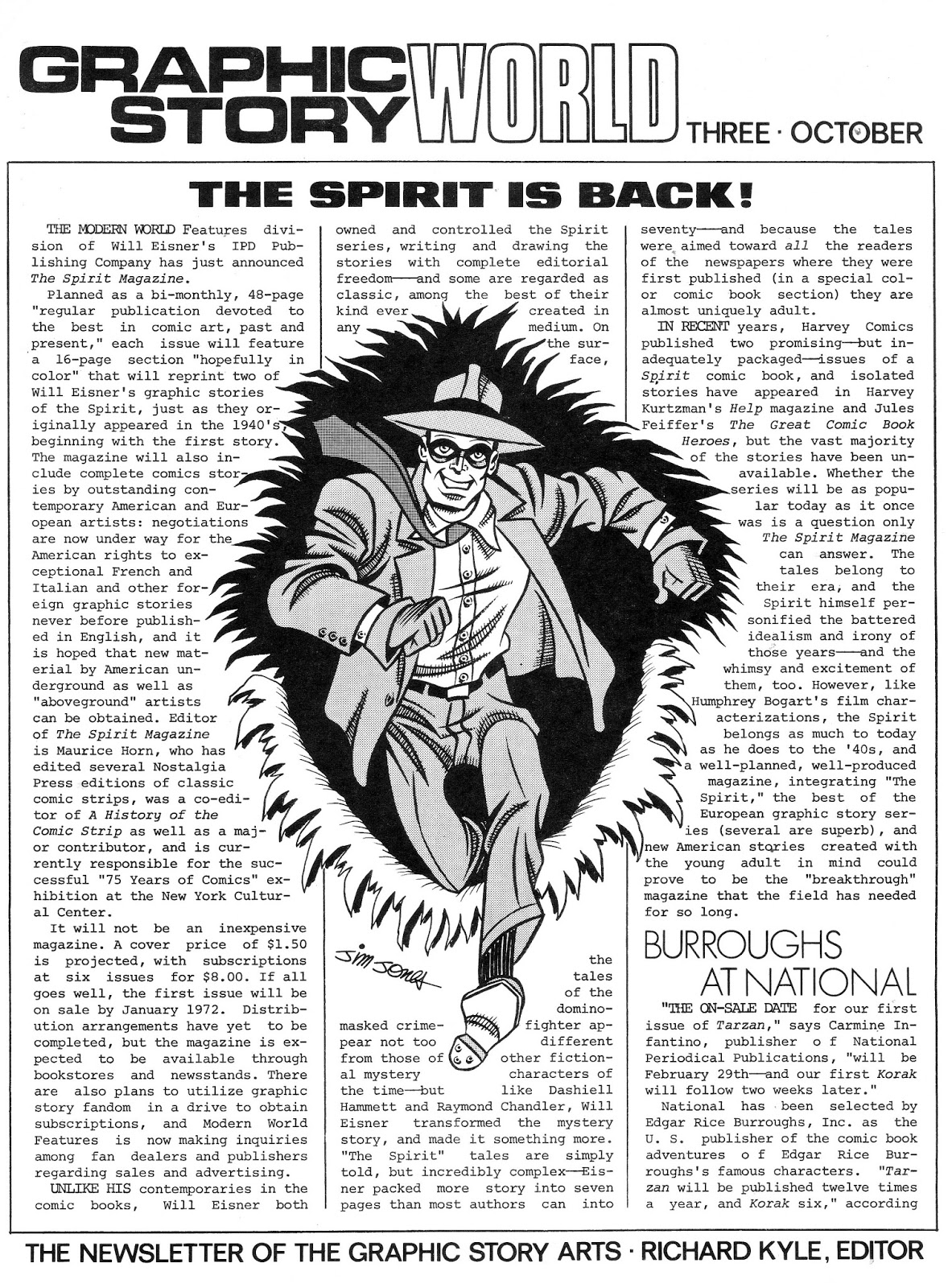 Marvel Mysteries and Comics Minutiae: Richard Kyle's Graphic Story World