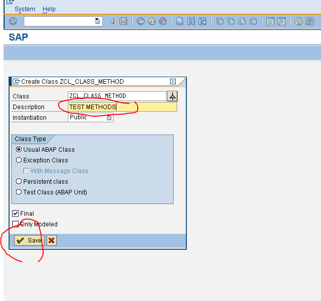 SAP TECH: Global Class creation and visibility of the class component ...