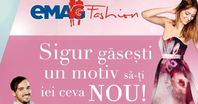 Oferte si promotii online cu reduceri 2023: Fashion eMAG