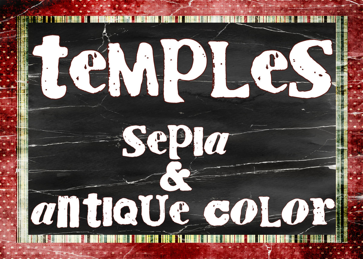 Canvas Temple Art: TEMPLES