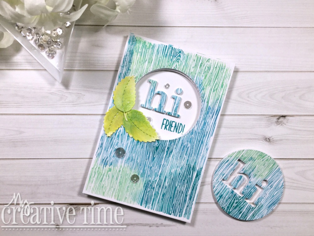 It's All Cut and Die: Dimensional Window Card