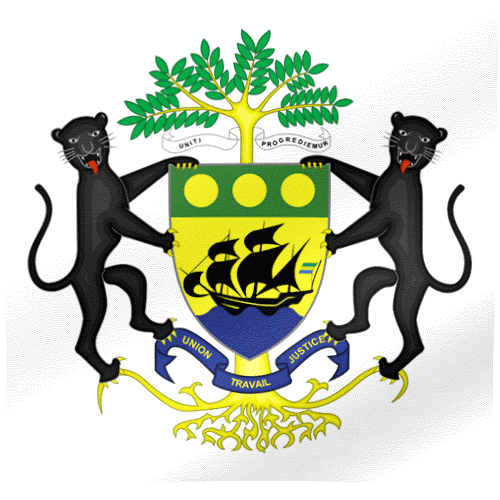 Flag of Gabon (GIF) - All Waving Flags