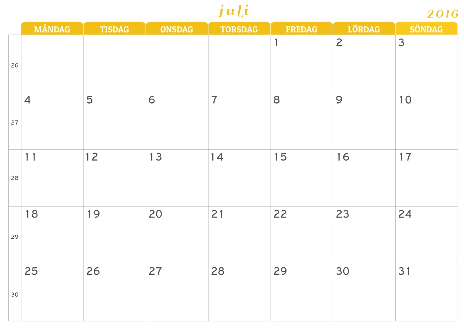 Emelie Silversten: Almanacka/Kalender 2016