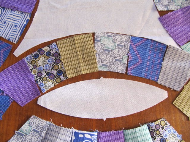 Sew Many Ways...: How to Assemble the Double Wedding Ring Block...