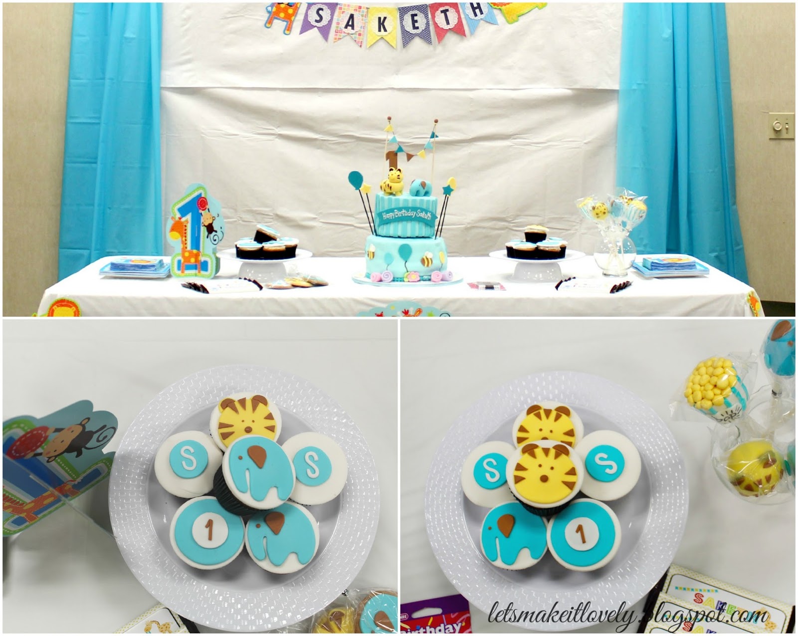 Let's make it lovely: DIY Birthday Party Backdrop, Decor and More