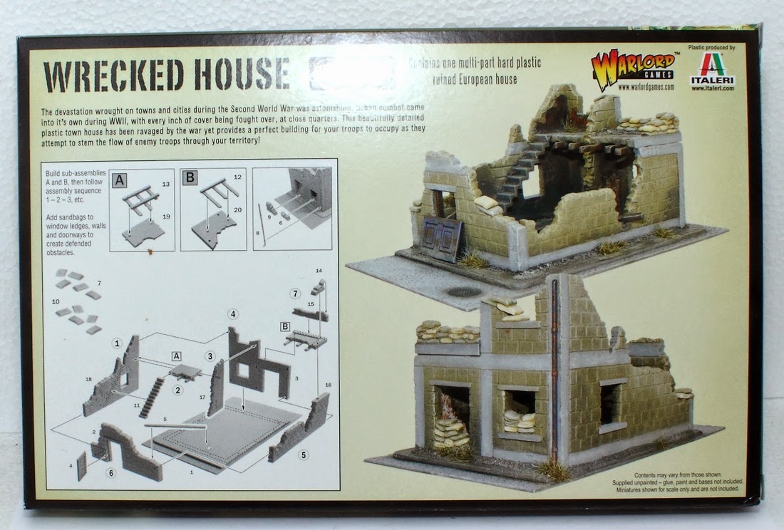 Battle Brush Studios: Review: Warlord Games/Italeri Wrecked House