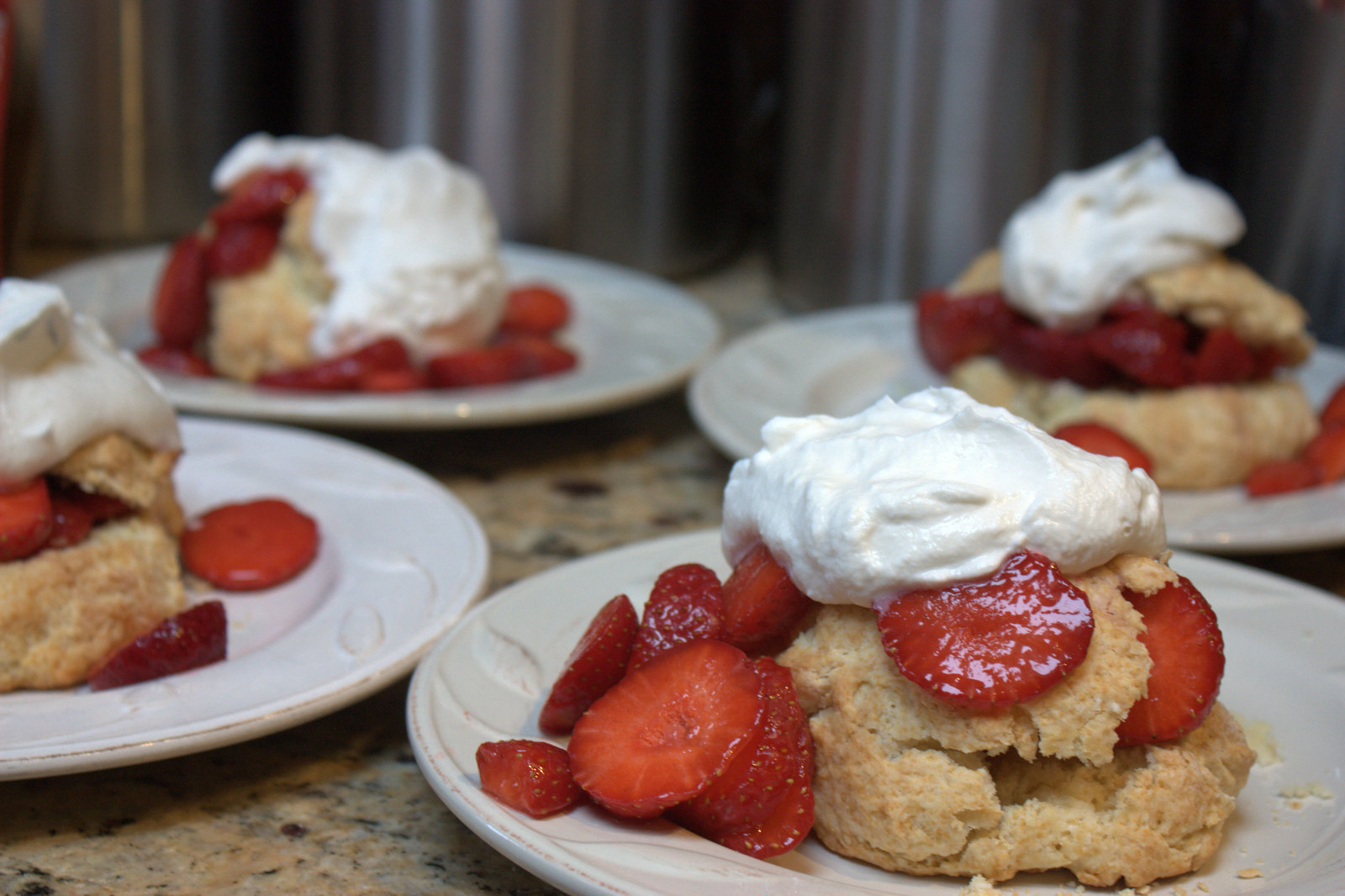 Quick and Easy Strawberry Shortcake - home is where my story begins...
