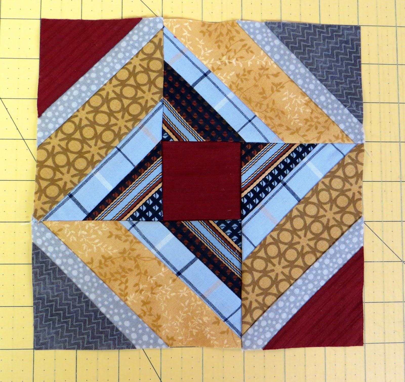 The Way I Sew It: Framed Memory Quilt Block