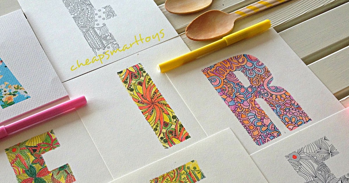 cheap smart toys: DIY LETTERS - MAKE YOUR OWN BIRTHDAY PRESENT - FREE ...