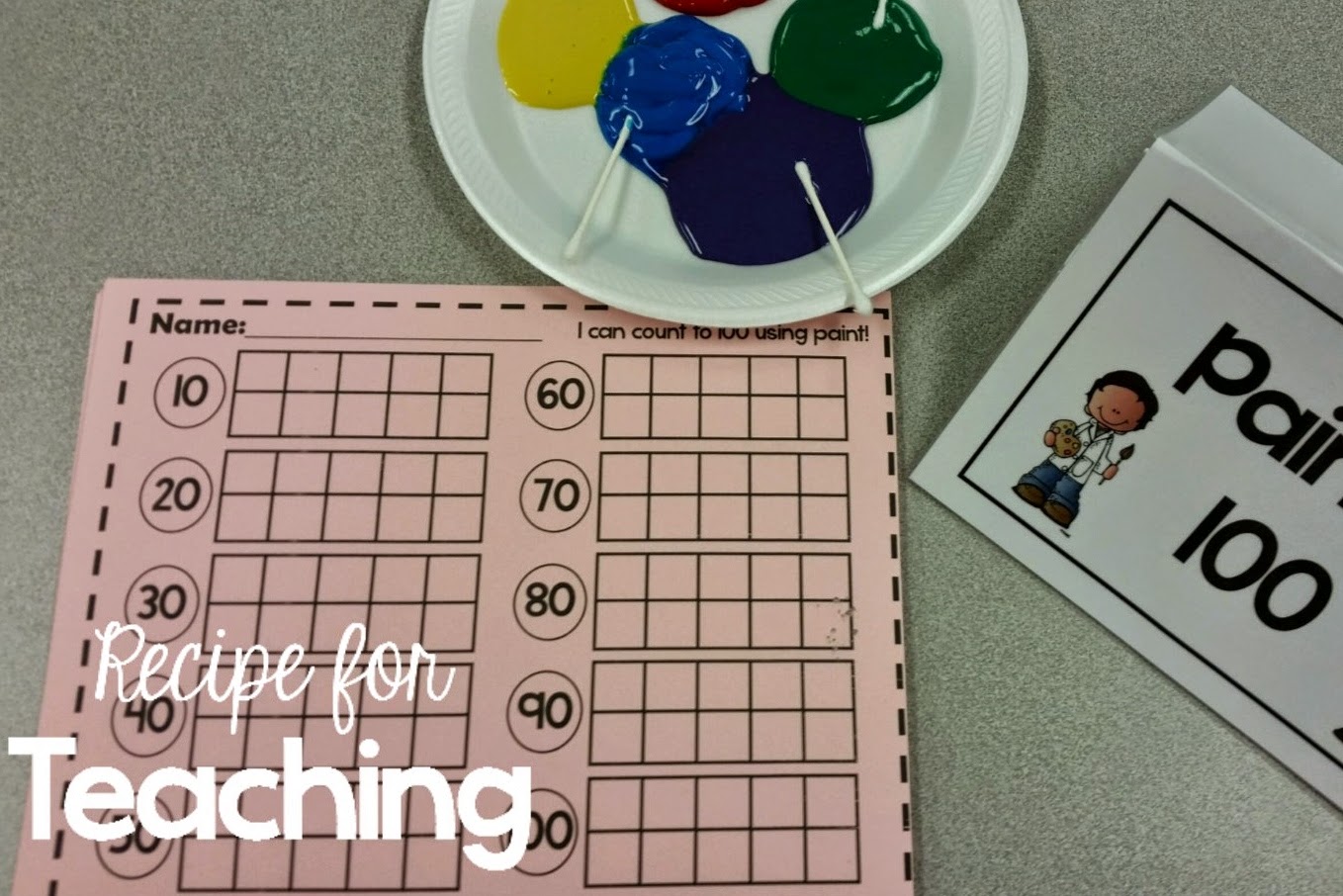 Happy 100th Day! - Recipe for Teaching