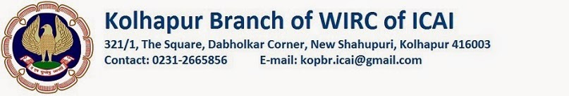 Kolhapur Branch of WIRC of ICAI