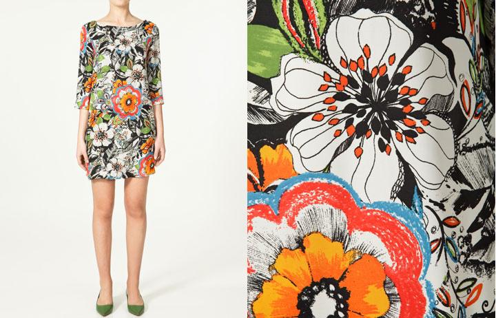 Zara Floral Dress