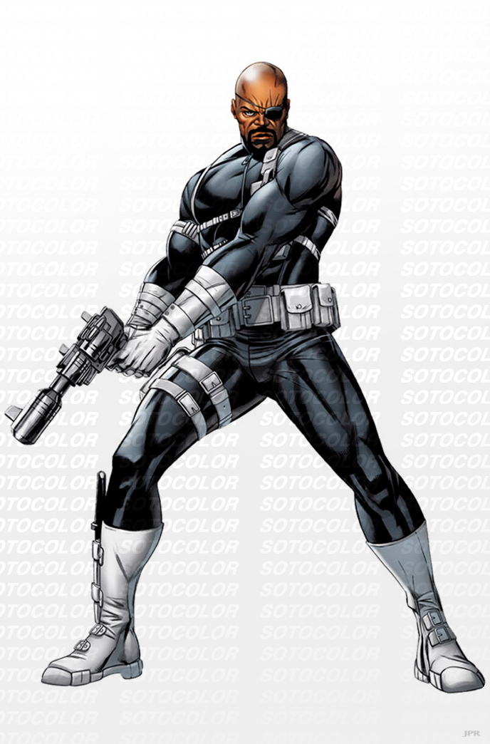 Fashion and Action: Furious Saturday - Nick Fury - Avengers Movie ...