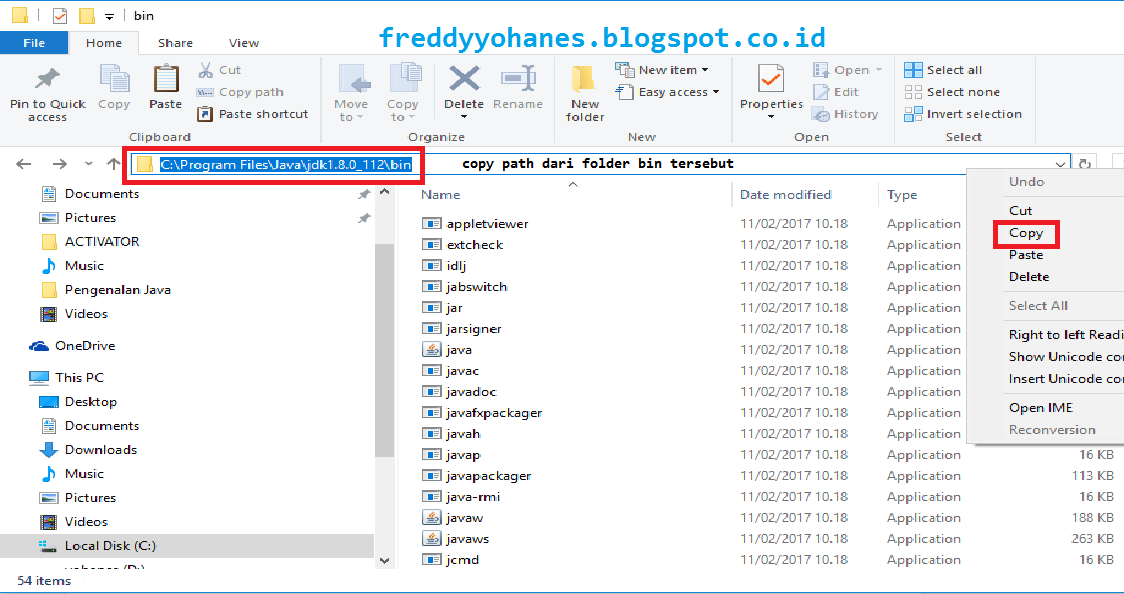 Java Setting Classpath Pada Java