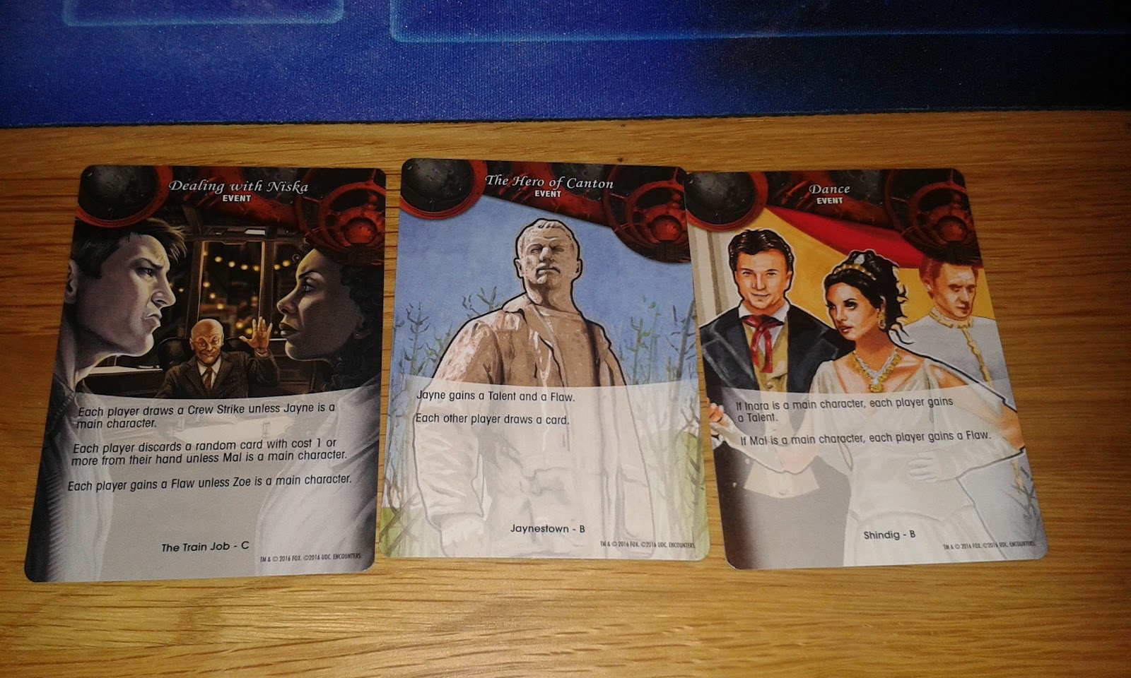 Legendary Encounters Firefly Deck building Game from Upper Deck