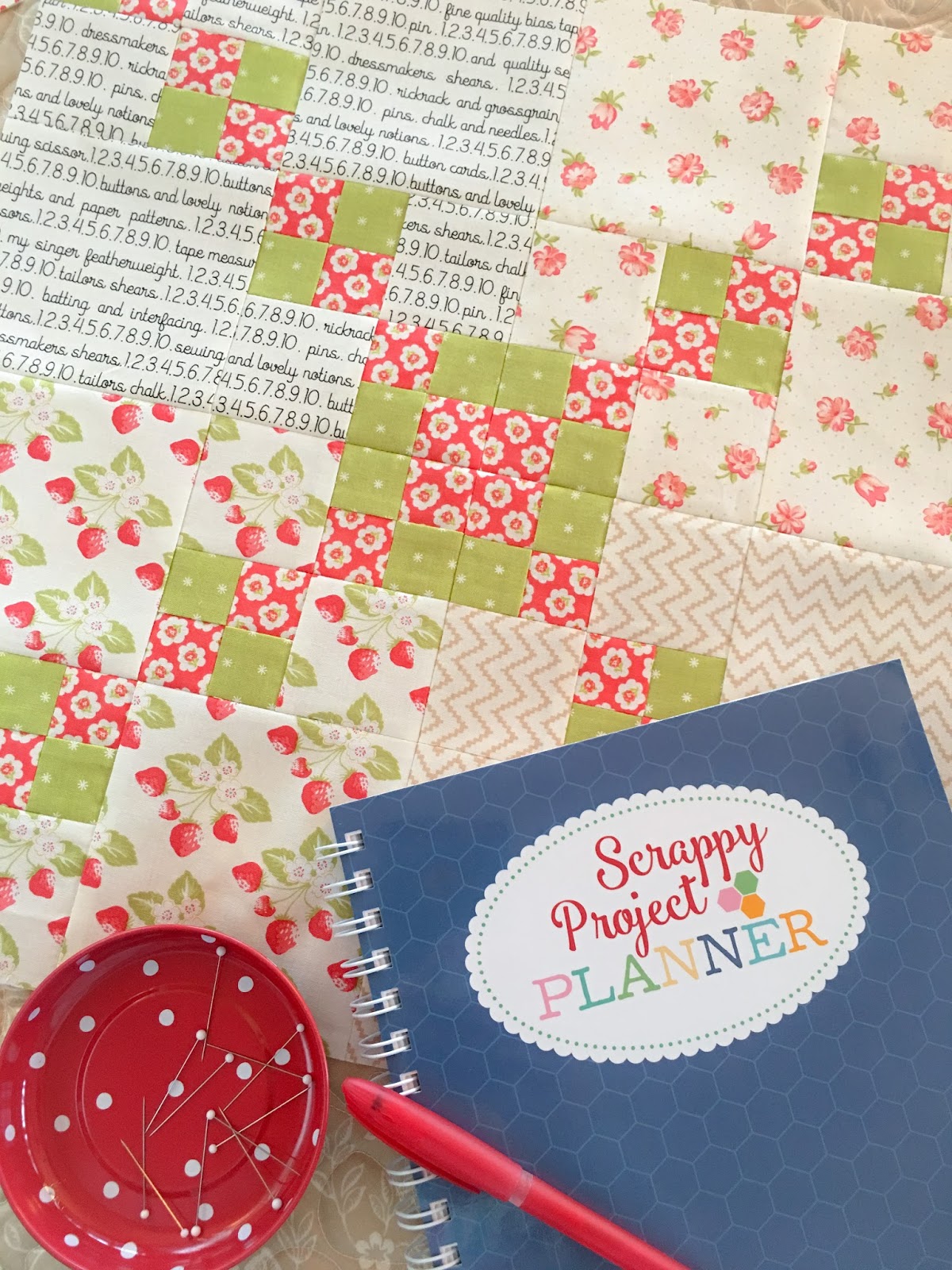 Carried Away Quilting: Finding my focus with the Scrappy Project Planner