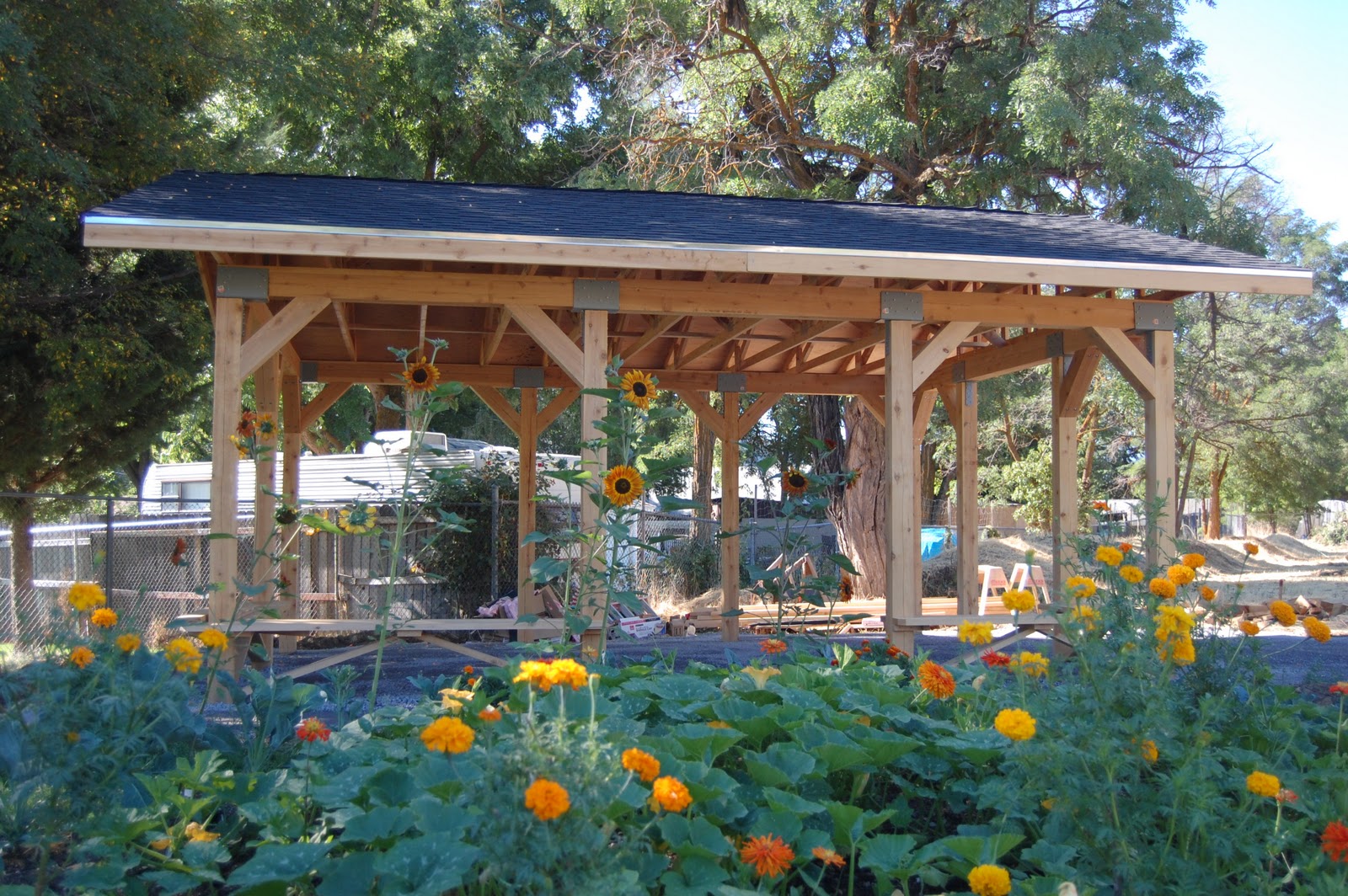 Yreka Community Gardens: Outdoor Pavilion for the Yreka Community Garden