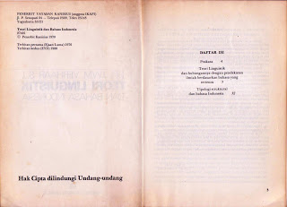 TEORI LINGUISTIK DAN BAHASA INDONESIA, J.W.M. Verhaar S.J - Jual Beli ...