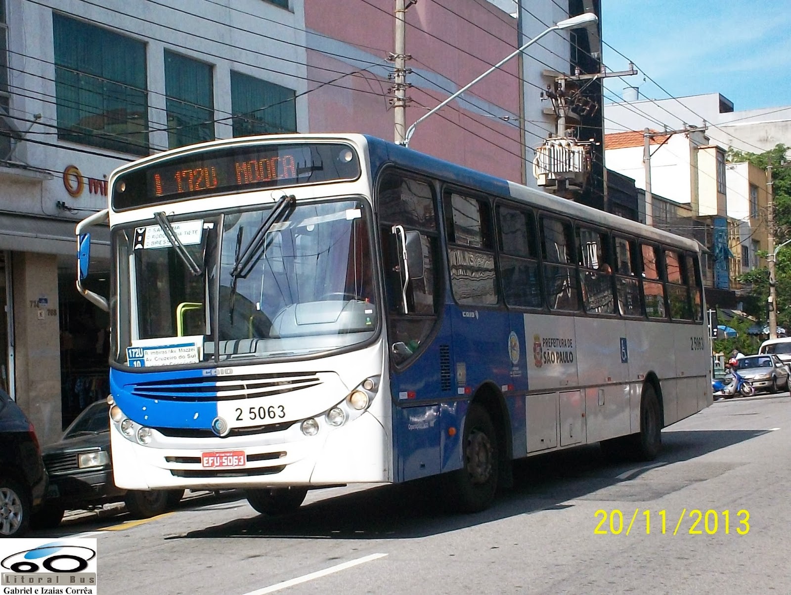 Litoralbus 12: Cooperativa Fênix 2 5063