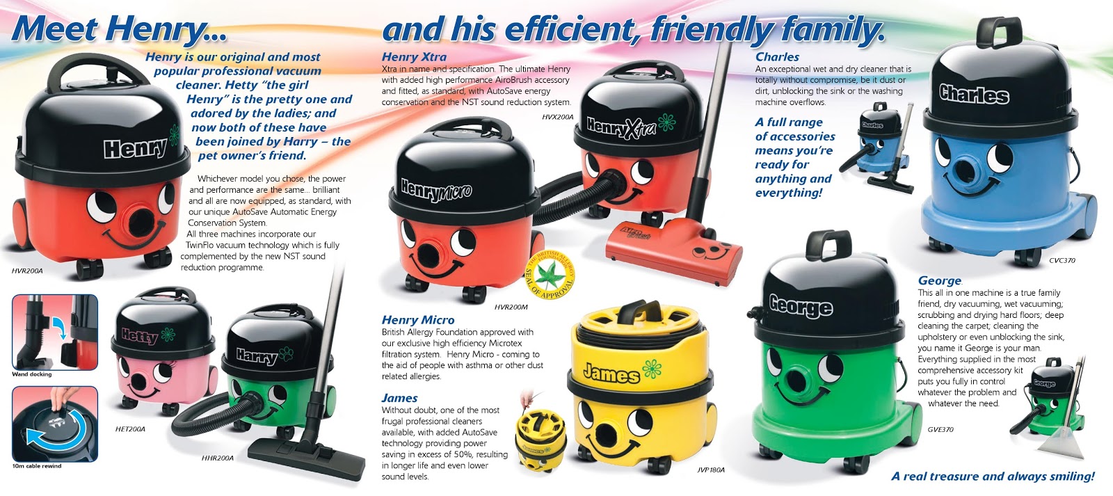 Numatic Homecare 2013 Mini Brochure