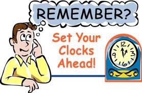 The Sixth Ward: Daylight Savings Time: Remember to "Spring Forward"
