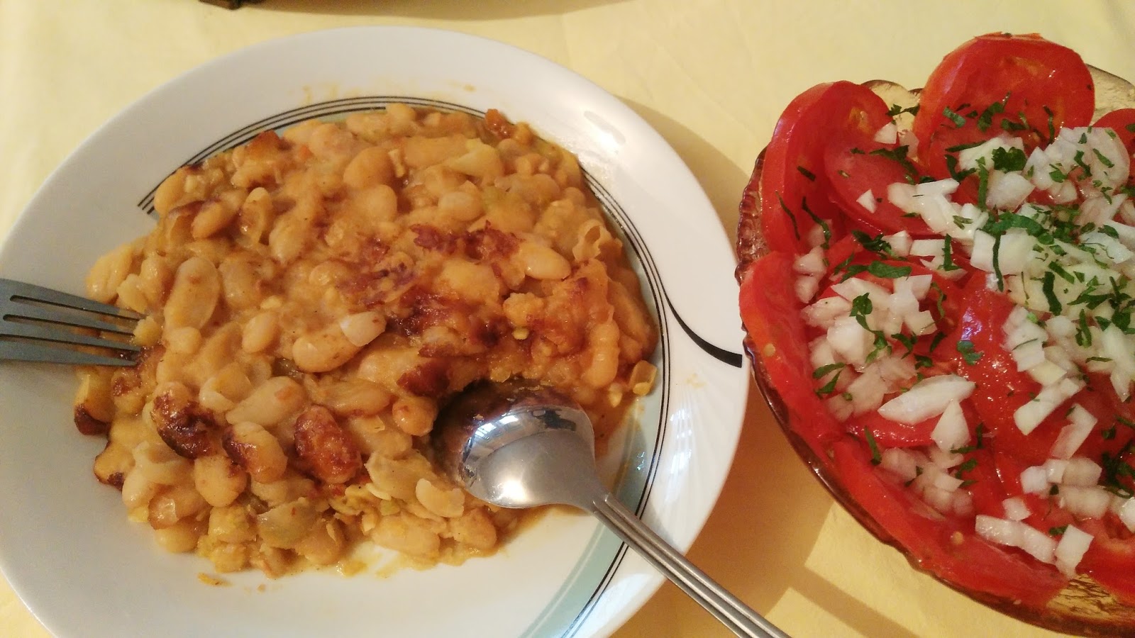 Bakina kuhinja - pasulj prebranac izvaredan recept / beans/ - Bakina ...