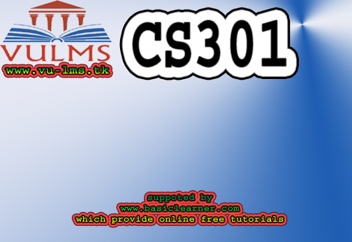 CS301 finalterm solved past paper megafile by reference | VULMS Help ... CS301 finalterm solved past paper megafile by reference | VULMS Help ...